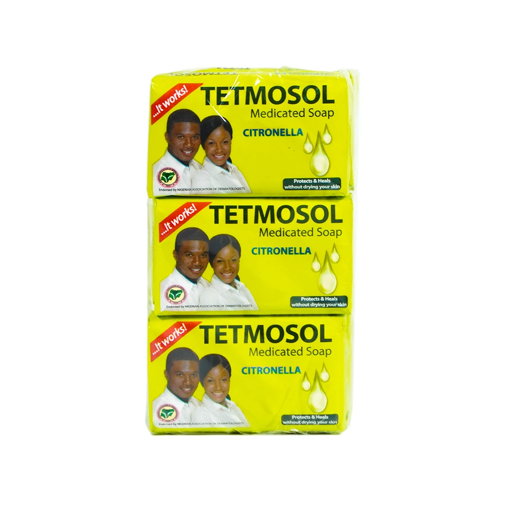 Tetmosol Medicated Soap (6-Pack) | Anti-Bacterial & Anti-Fungal Bar for ...